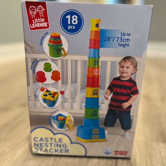Toys | Little Learner 18 Piece Castle Nesting Stacker | Poshmark